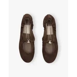 Dolce Vita Cornel Suede Ballet Flats - Brown