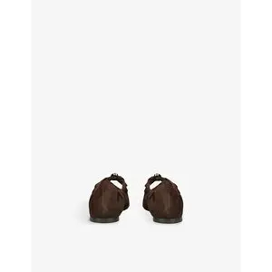 Dolce Vita Cornel Suede Ballet Flats - Brown