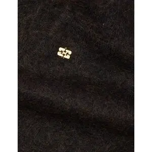GANNI Brushed Wool-mohair Blend Balaclava