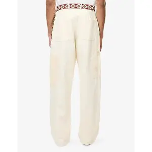 KARTIK RESEARCH Patchwork Embroidered Denim Jeans