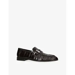 THE ROW Soft Eel Leather Loafers