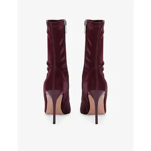 Steve Madden Mackenna Heeled Faux-leather Boots