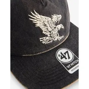 REPRESENT Embroidered-eagle Cotton Cap