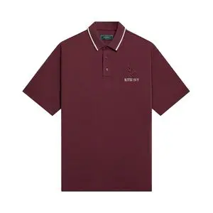 Kith Ivy Tipped Polo 'magma - Red