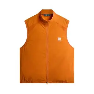 Kith Ivy For Wilson Classic Warm-up Vest 'clementine - Orange