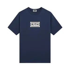 Kith Ivy Classic Logo Tee 'nocturnal - Blue