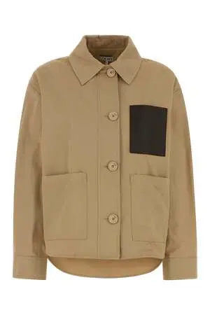 Loewe Beige Cotton Jacket