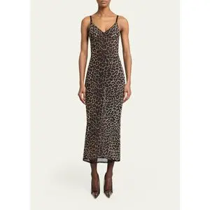 Saint Laurent Tulle Slip Dress