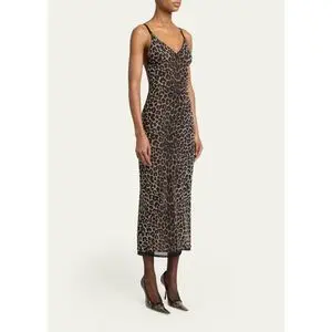 Saint Laurent Tulle Slip Dress