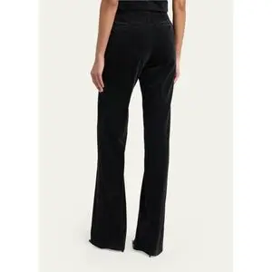 TOM FORD Polka-dot Velvet Bootcut Trousers