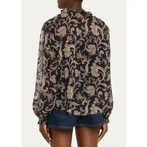 Veronica Beard Hickory Paisley Blouse