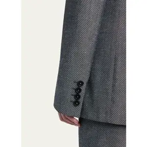 Stella McCartney Double-breasted Twill Blazer