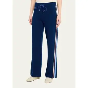 Guest In Residence Cotton-cashmere Track Pants