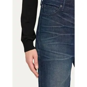 TOM FORD Low-waist Stonewashed Denim Straight-leg Boyfriend Pants