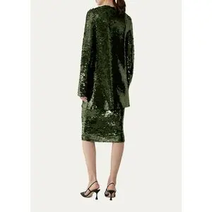 Carolina Herrera Sequin Embellished Long Cardigan
