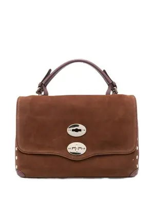 ZANELLATO Postina Zashmere Small Leather Handbag By - Brown