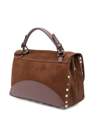 ZANELLATO Postina Zashmere Small Leather Handbag By - Brown
