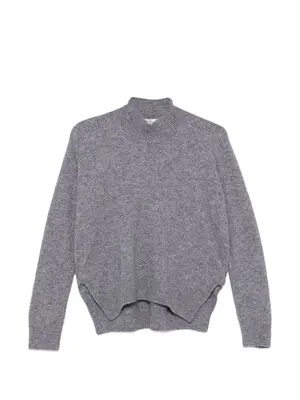 MRZ Cashmere Turtle-neck Sweater - Grey