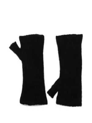 MRZ Cashmere Muffs - Black