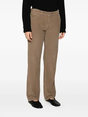 THE ROW Dinni Velvet Trousers