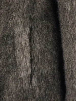STAND STUDIO Angelika Faux Fux Coat