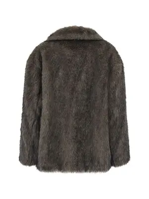 STAND STUDIO Angelika Faux Fux Coat