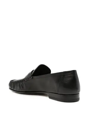 THE ROW Theo Leather Loafers