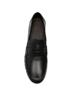 THE ROW Theo Leather Loafers