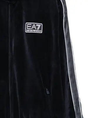 EA7 Logo Zipped Sweatshirt