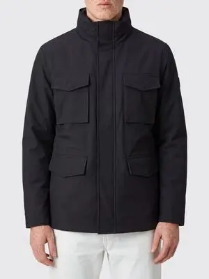 DUNO Polyester Utility Parka With High Neck And Flap Pockets