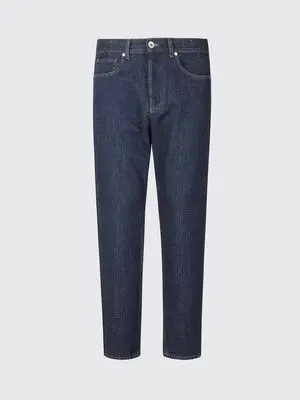 Eleventy Mid-rise 5-pocket Straight Jeans In A Premium Silk-cotton Denim