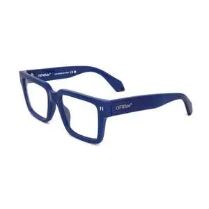 Off-White Style 54 Eyeglasses Clear Demo Lens - Blue