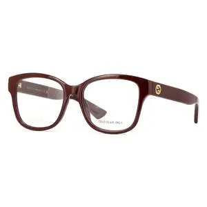 Gucci Rectangular Eyeglasses - Red
