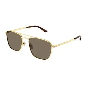 Gucci Rectangular Aviator Sunglasses