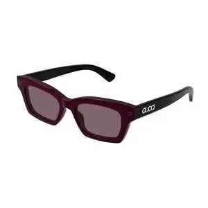 Gucci Gg Mini Transparent Sunglasses - Transparent Fuchsia/black