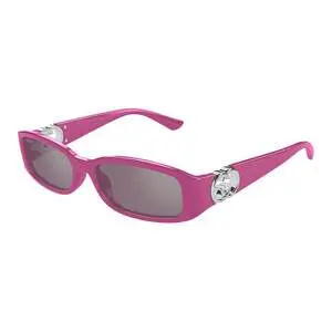 Gucci Gg Mini Sunglasses With Silver Inner Mirror