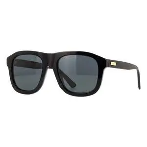 Gucci Rectangular Acetate Sunglasses - Black