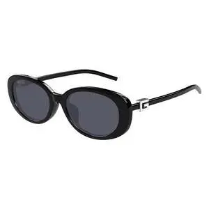 Gucci Gg Monogram Mini Sunglasses - Black