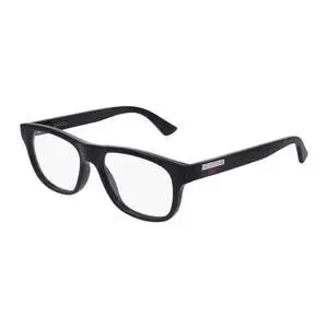 Gucci Rectangular Eyeglasses With Demo Lenses - Black