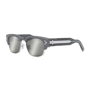 Dior Cd Diamond C1u Smoke Mirror Sunglasses - Grey