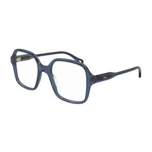 Chloé Mini Clear Demo Lenses Eyeglasses - Transparent Blue