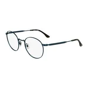 Lacoste Round Metal Eyeglasses - Blue