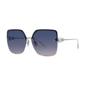 Givenchy Gv Mini Cat-eye Sunglasses - Shiny Silver
