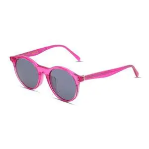 Celine Cl40010u Mini Transparent Sunglasses - Transparent Fuchsia