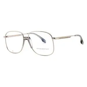 Victoria Beckham Mini Clear-lens Eyeglasses - Silver