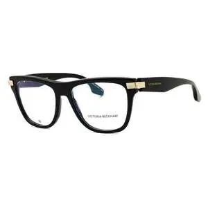 Victoria Beckham Modern Clear Demo Lens Eyeglasses - Black