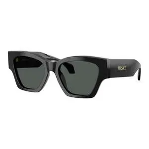 Versace Versatile Mini Sunglasses With Dark Tinted Lenses
