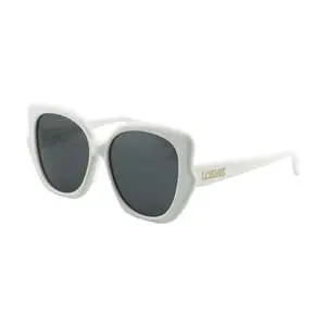 Loewe Mini Smoke Square Sunglasses - Ivory