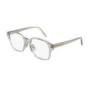 Loewe Oversized Square Eyeglasses With Clear Demo Lenses - Grey