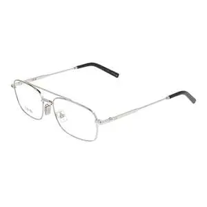 Dior Diorblacksuito Mini Clear Demo Lenses Eyeglasses - Silver